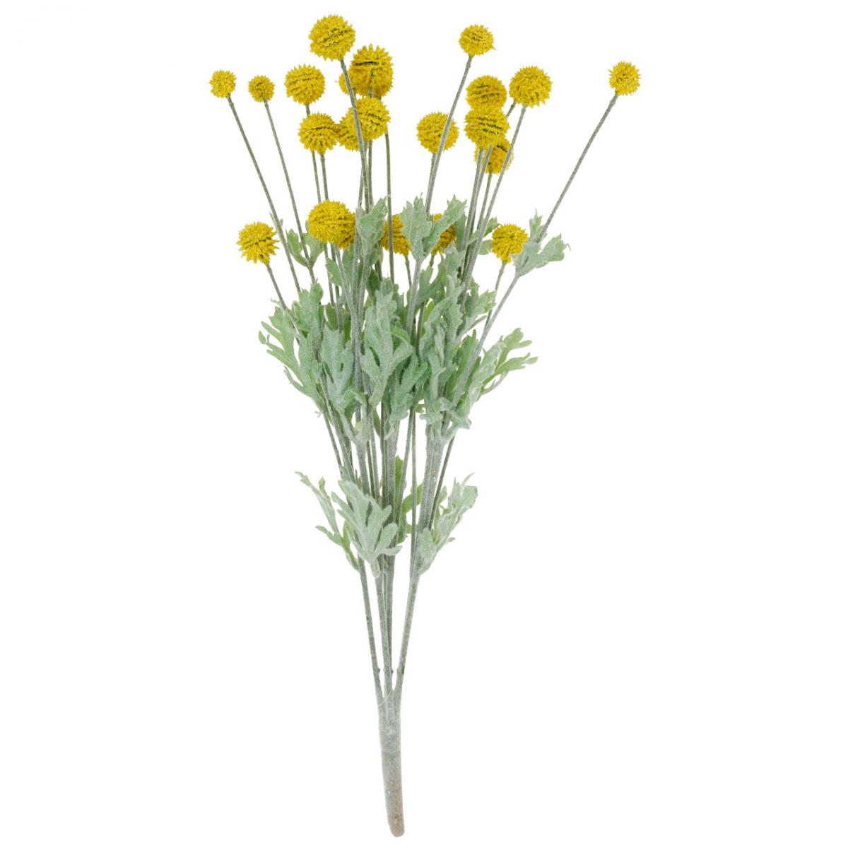 Floristik24.fr Pilon Jaune Craspedia Artificielle Fleurs En Soie-66704