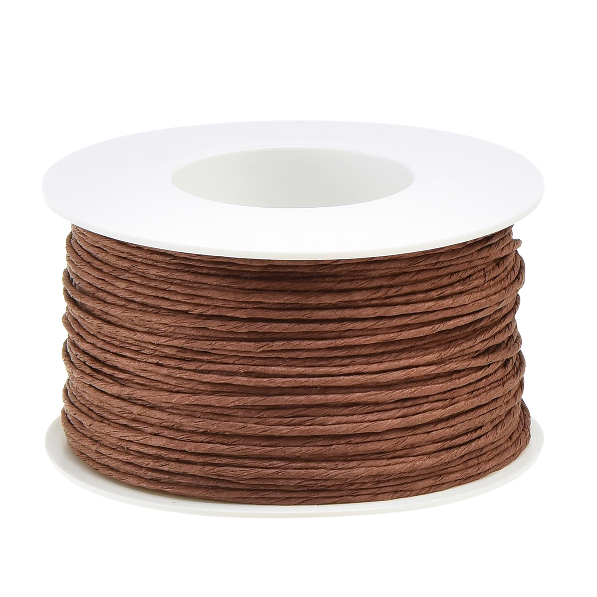 Floristik24.fr Fil de papier artisanal fil enroulé marron Ø2mm 100m-1932-04
