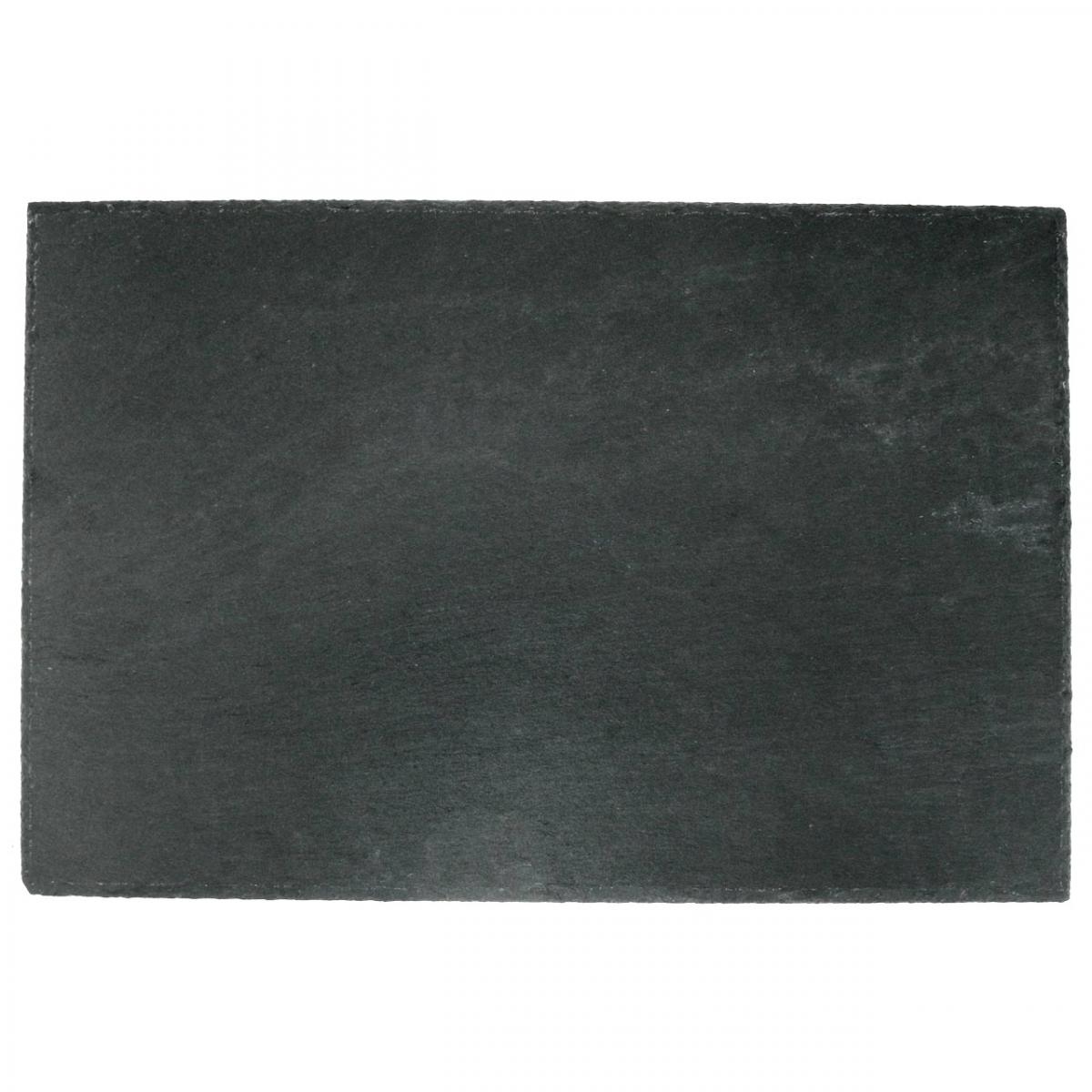 Floristik24.fr Ardoise naturelle, plateau en pierre, ardoise anthracite ...