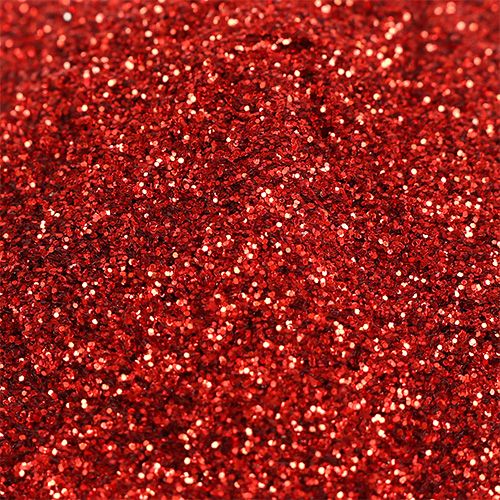 Floristik24.fr Poudre de paillettes rouges 115 g.